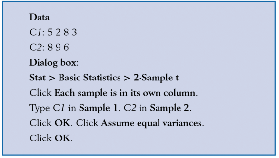 [solved] We Illustrate The Minitab Commands And Output Course Eagle
